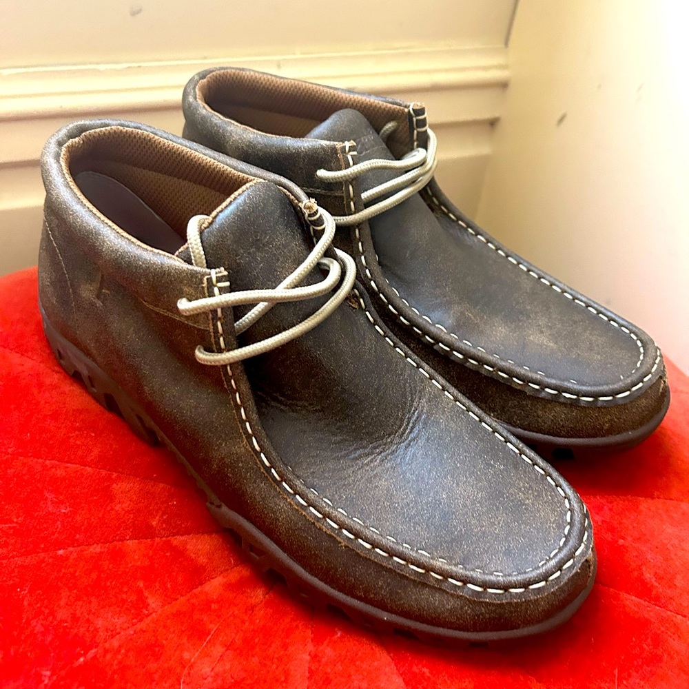 Ferrini Rogue Mens Leather Desert Boot Western Cowboy… - Gem